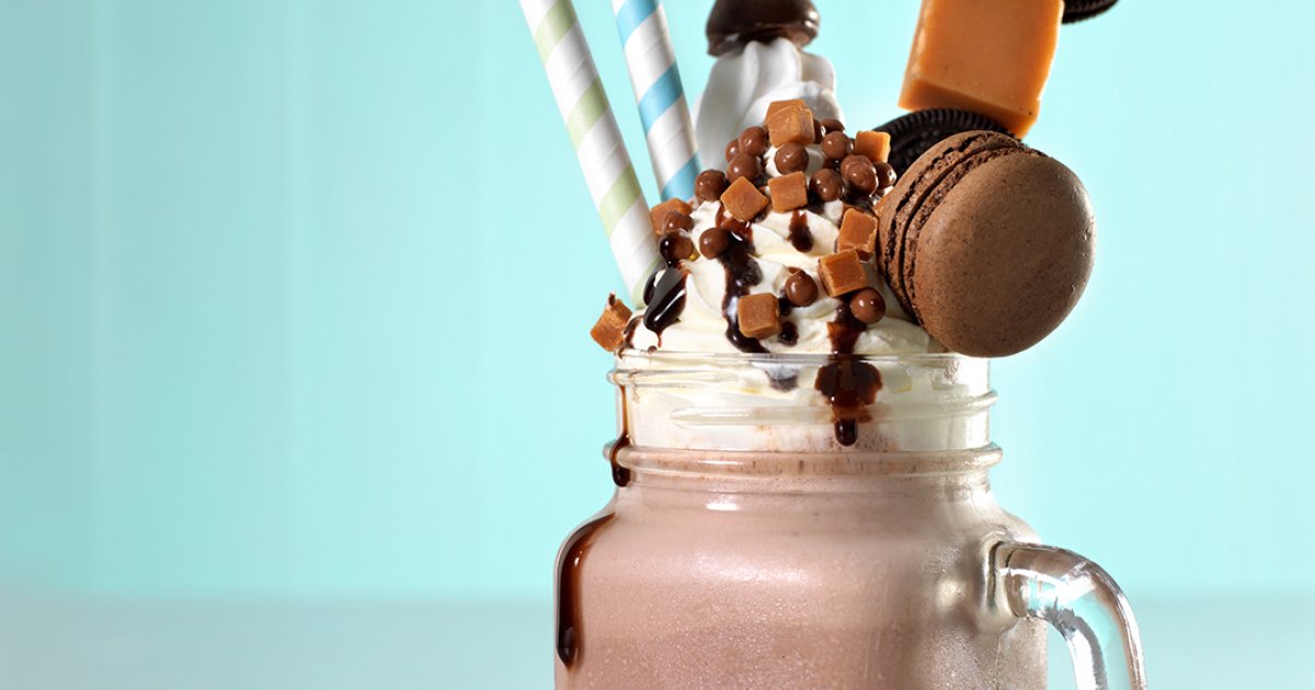 Sjokolademilkshake | Oppskrift på deilig sjokolademilkshake - Diplom-is