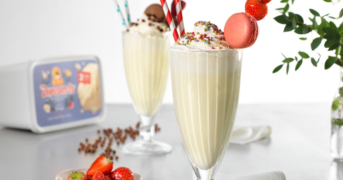 Vaniljemilkshake | Oppskrift på digg vaniljemilkshake | Diplom-Is ...