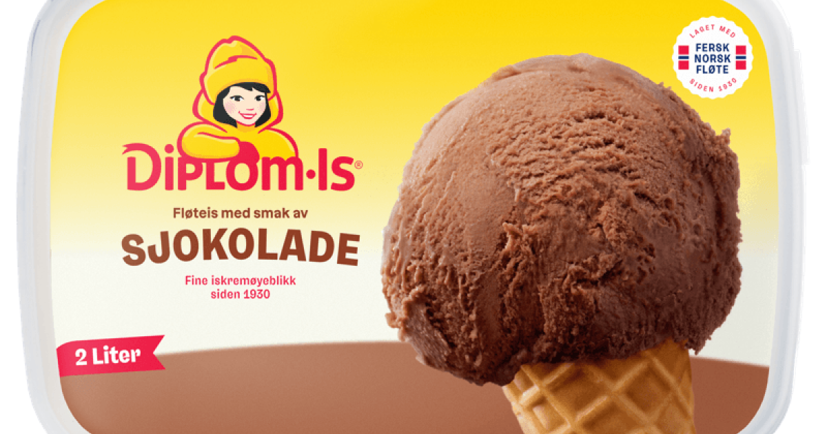 Diplom-is Sjokolade 2l - Diplom-is