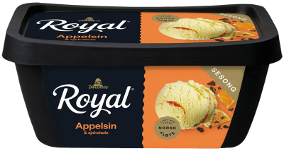Royal Appelsin og Sjokolade 0,9L - Diplom-is