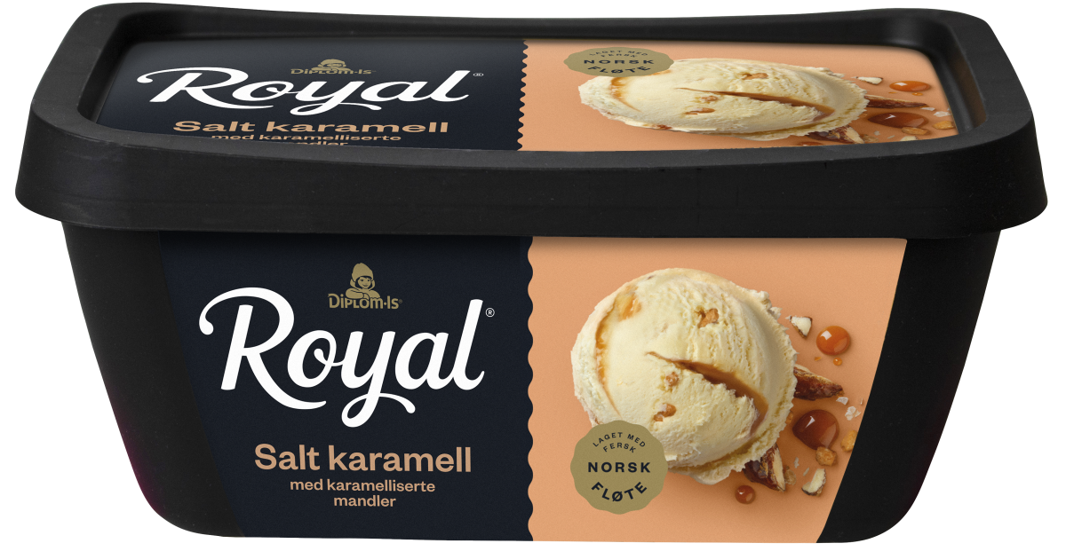 Royal Salt Karamell 0,9L - Diplom-is