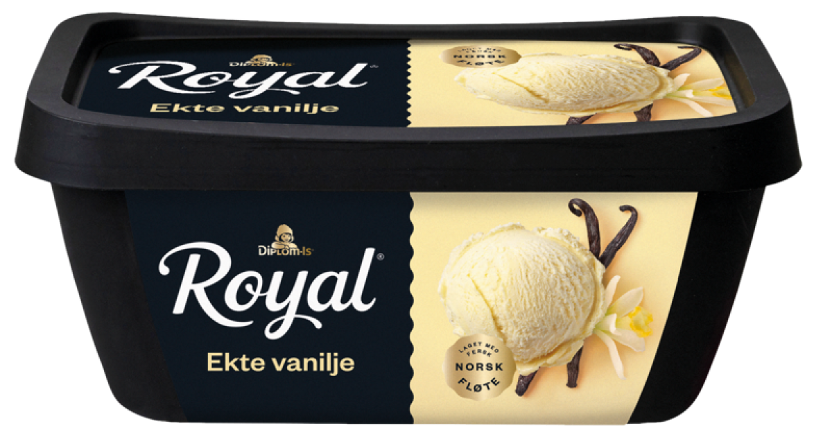 Royal Vanilje 0,9L - Diplom-is