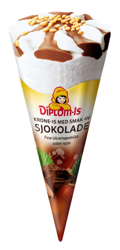 Krone-is Sjokolade| Klassikeren vi aldri blir lei | Diplom-Is - Diplom-is
