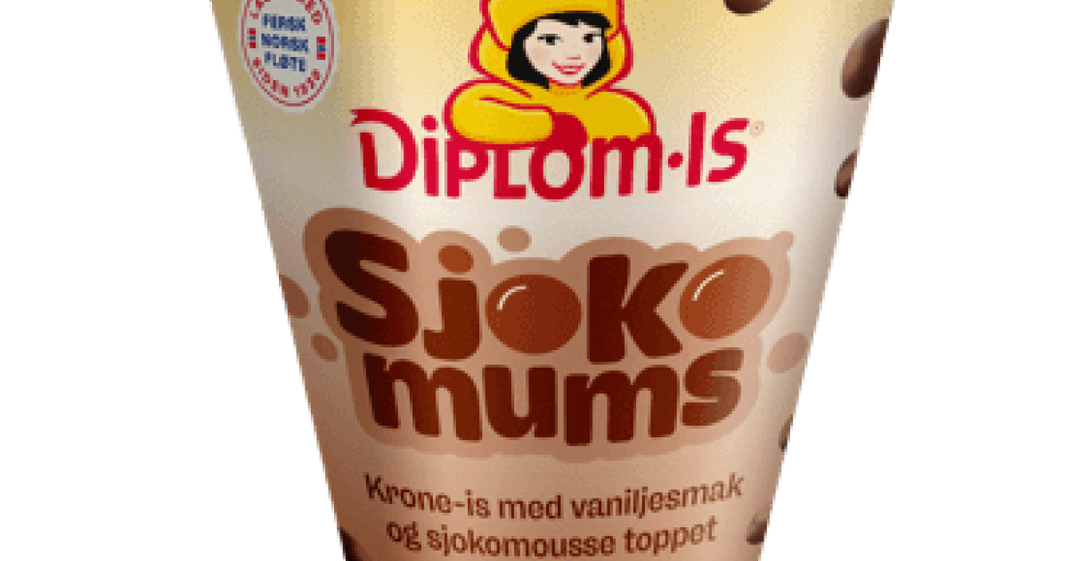 Krone-is Sjokomums - Diplom-is